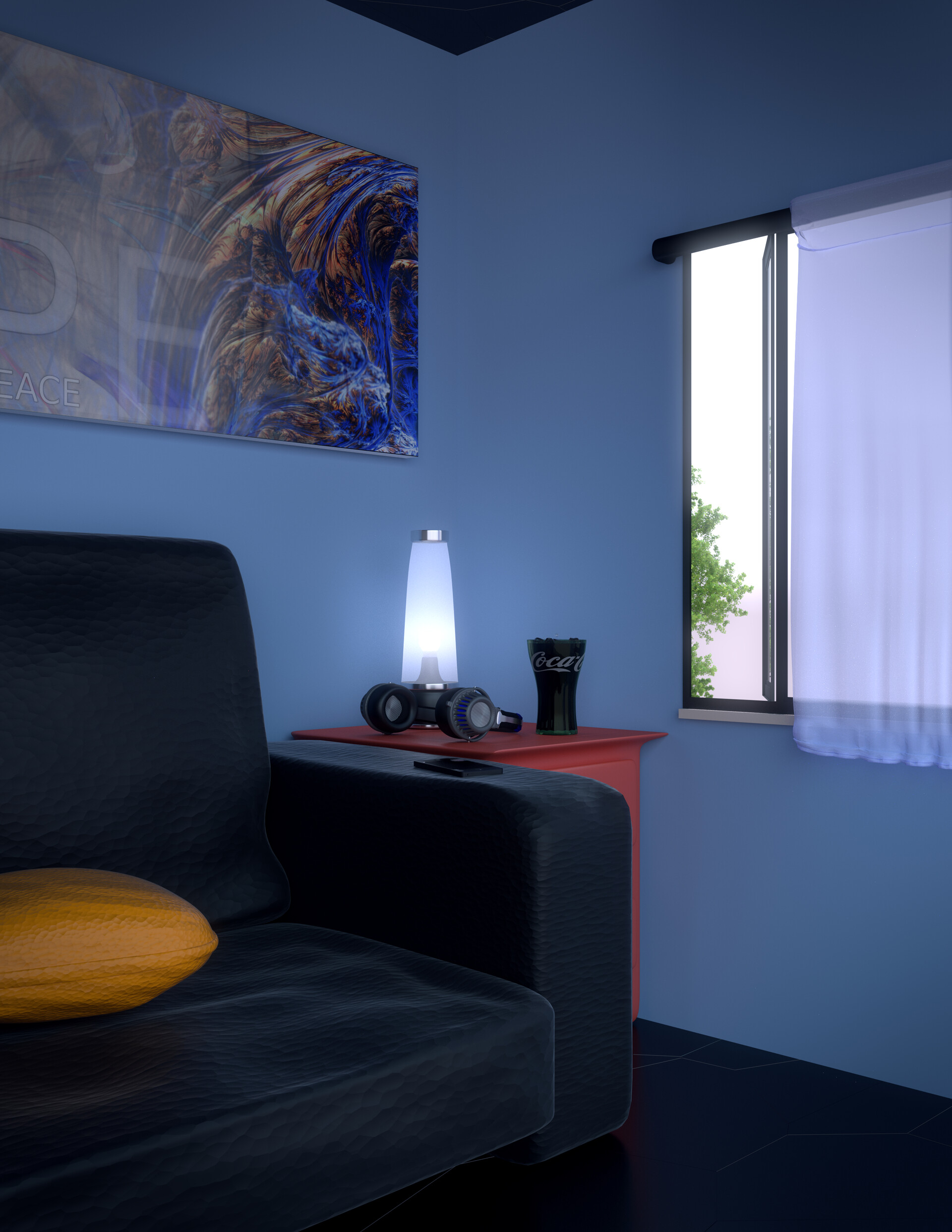 ArtStation - Lounge Scene