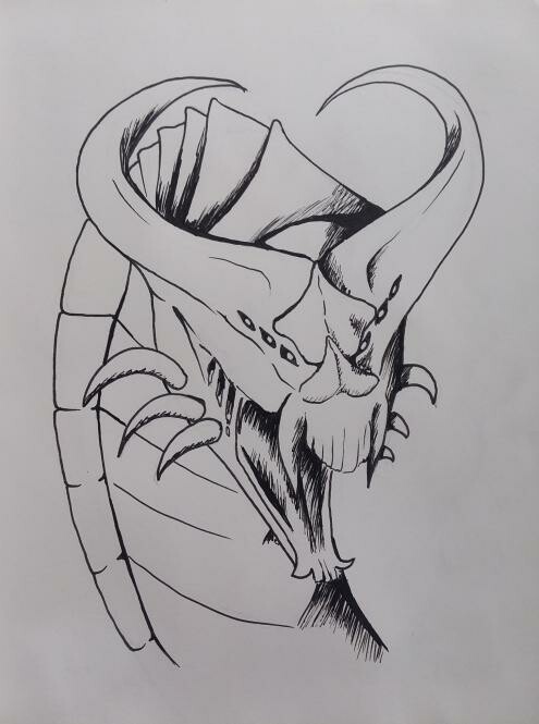 ArtStation - Alien Dragon?