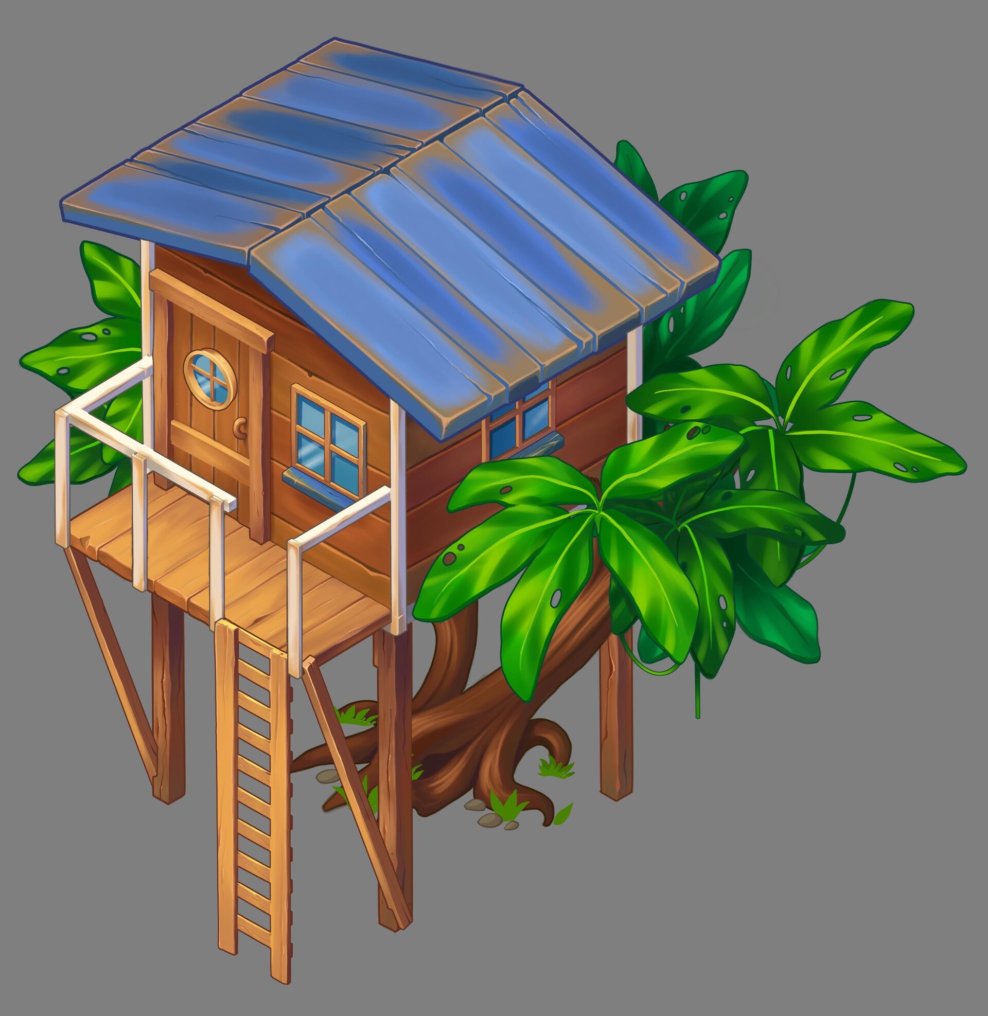 ArtStation - Tree house
