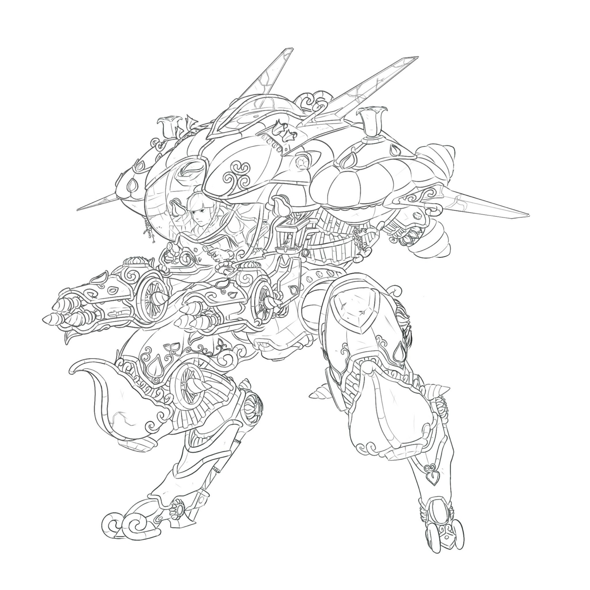 how to draw d.va overwatch.html