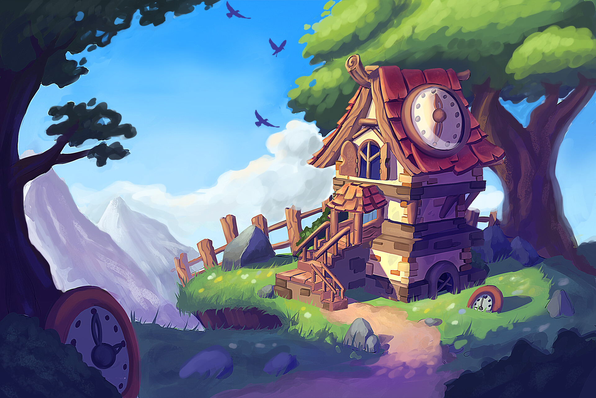 ArtStation - Watchmaker's house