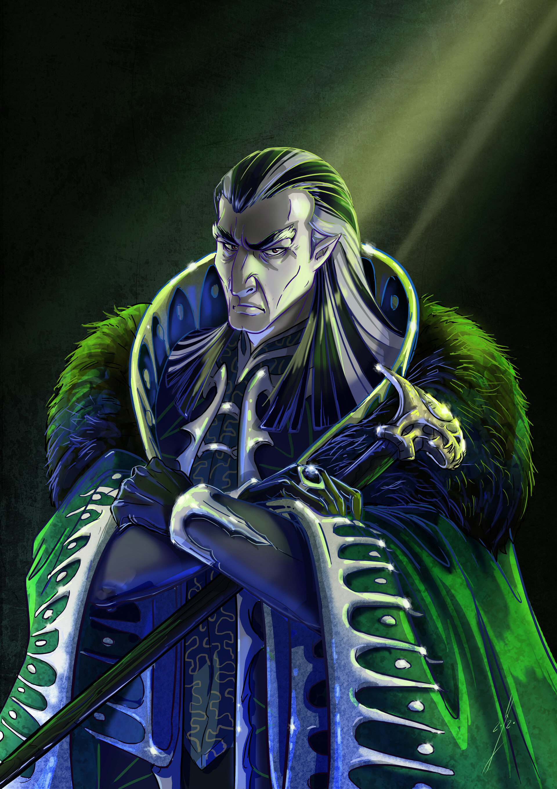 ArtStation - Royal Necromancer Omren