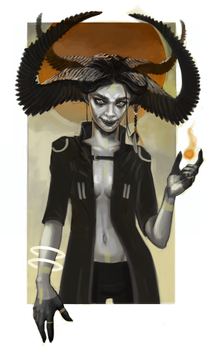 ArtStation - Female horns