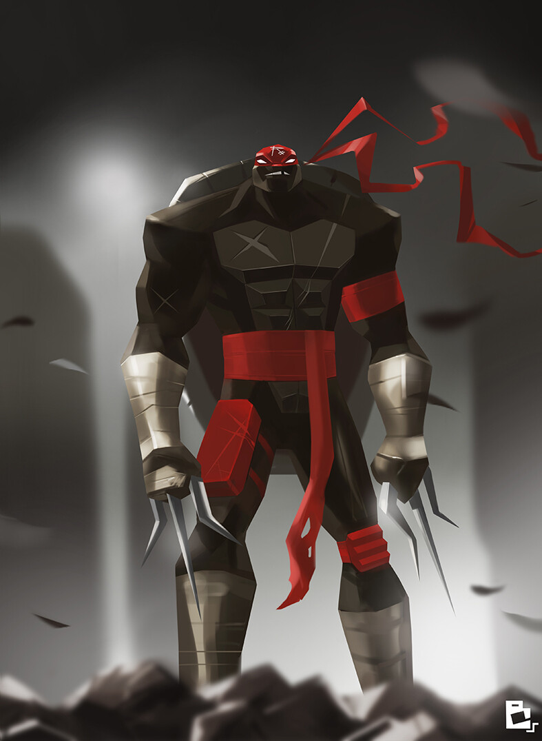 ArtStation - TMNT standing