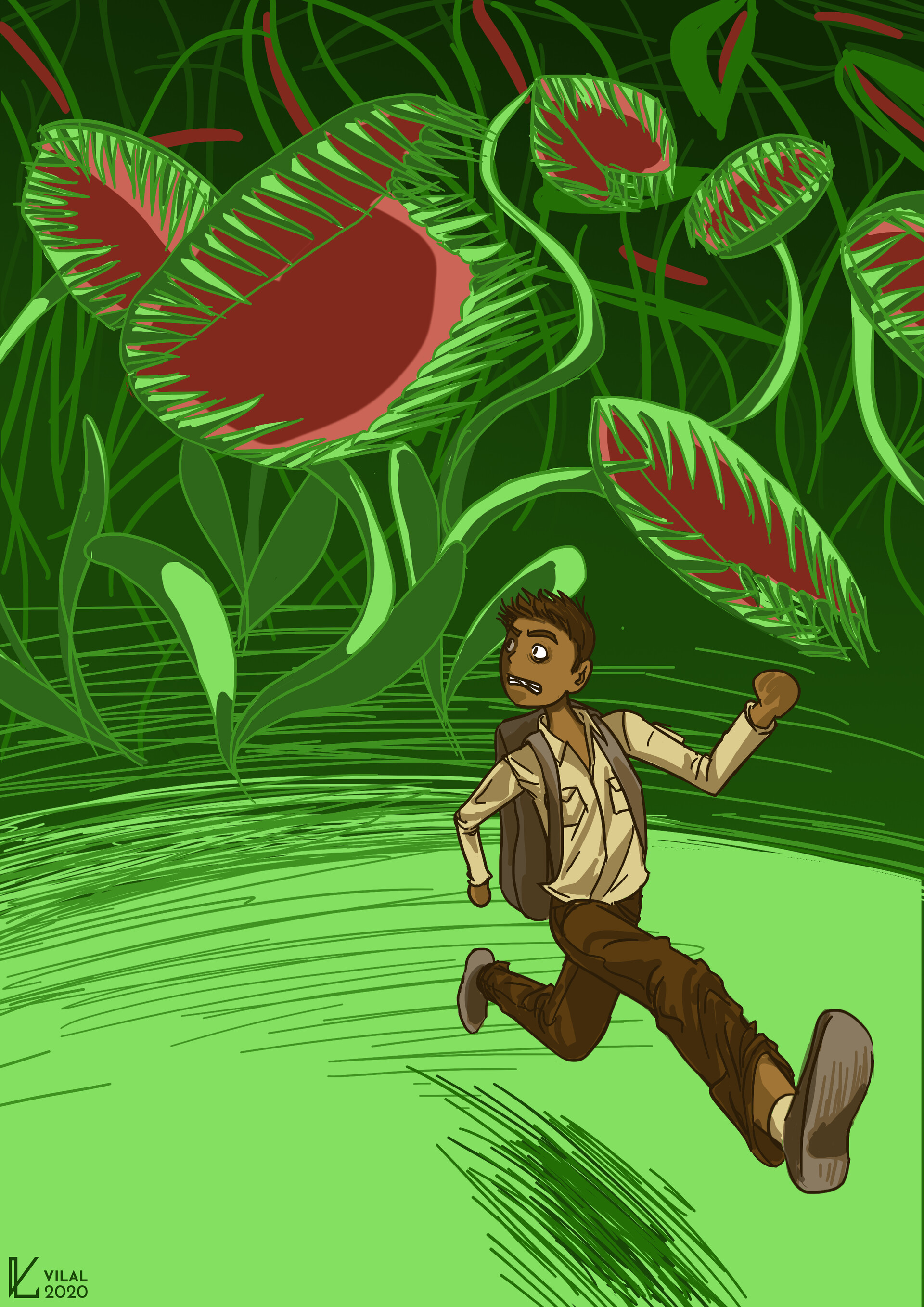 ArtStation - Dangerous jungle