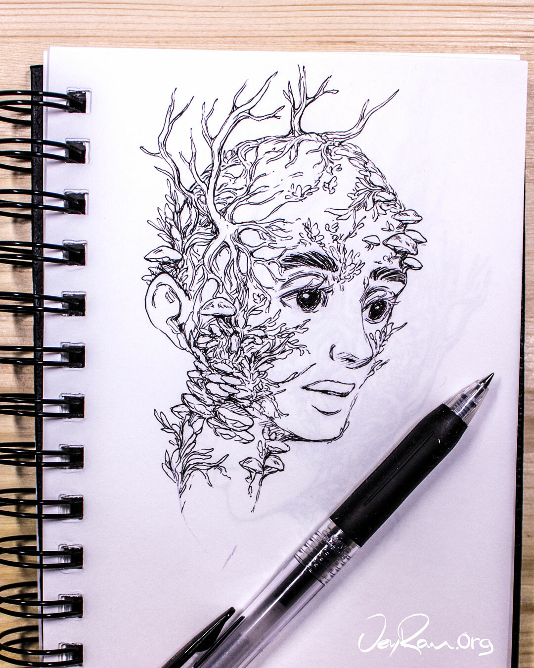 Jey Ram - Ballpoint Pen Drawing :D