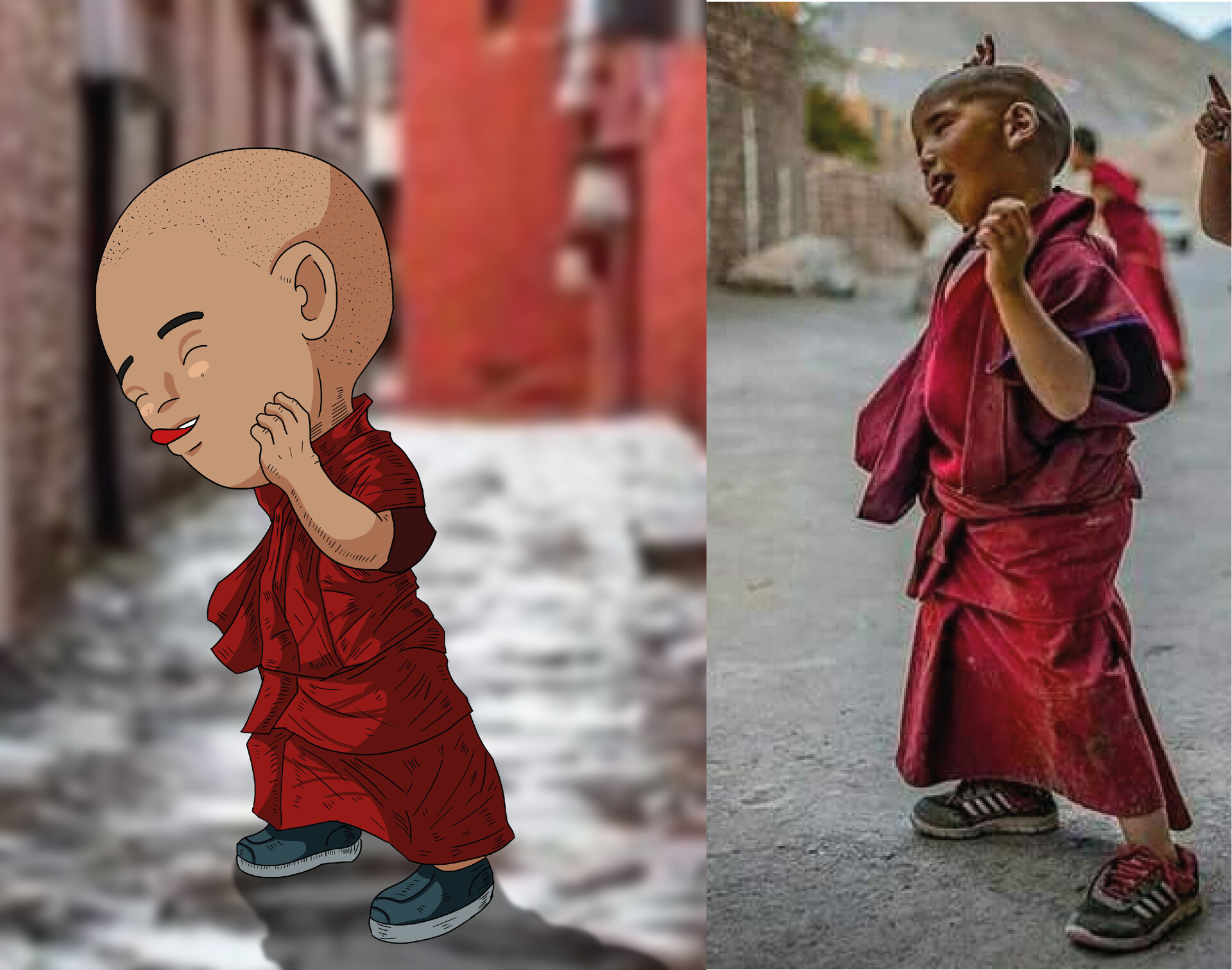 ArtStation - Shaolin kid 02