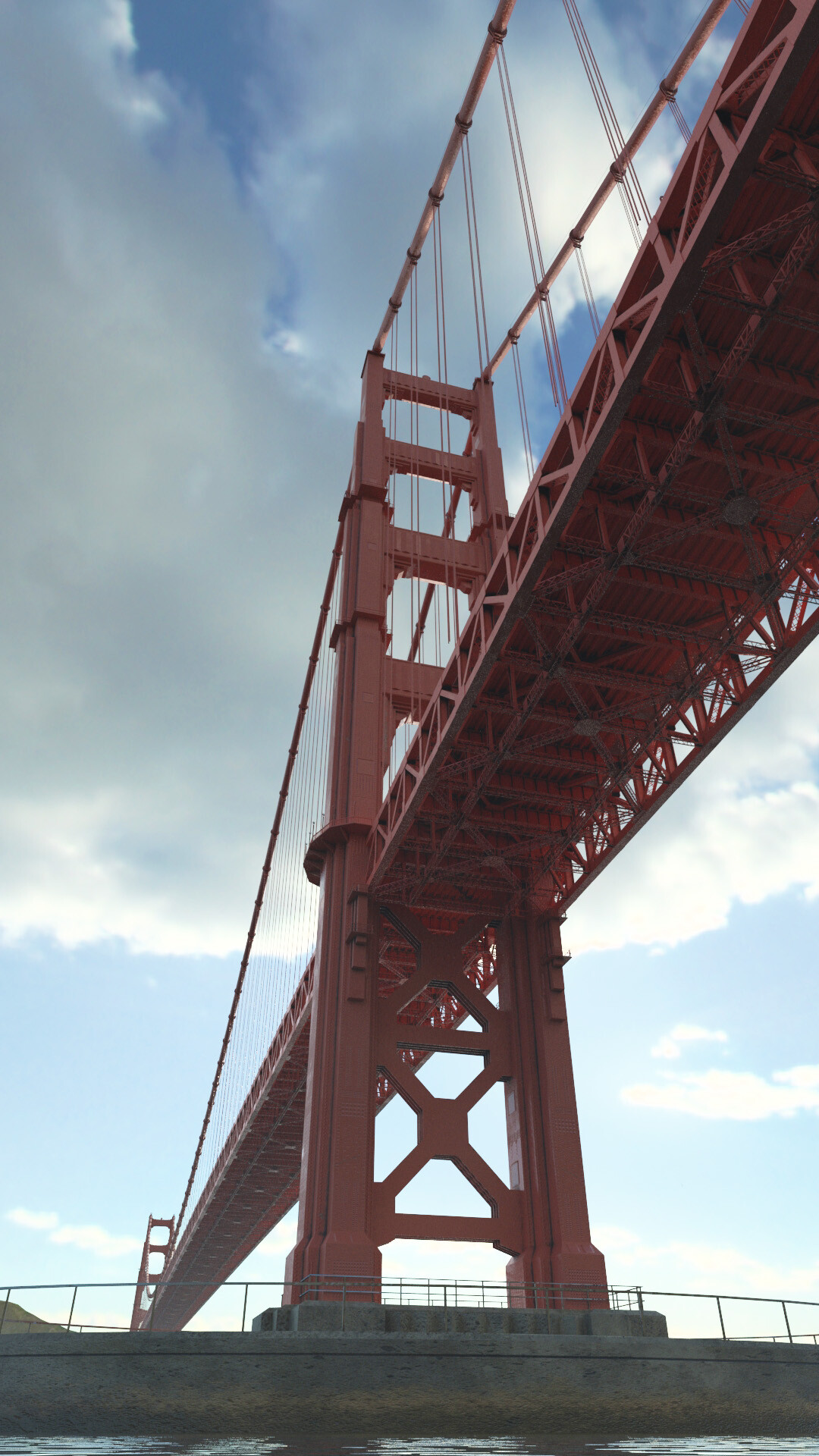 ArtStation - Golden Gate Bridge