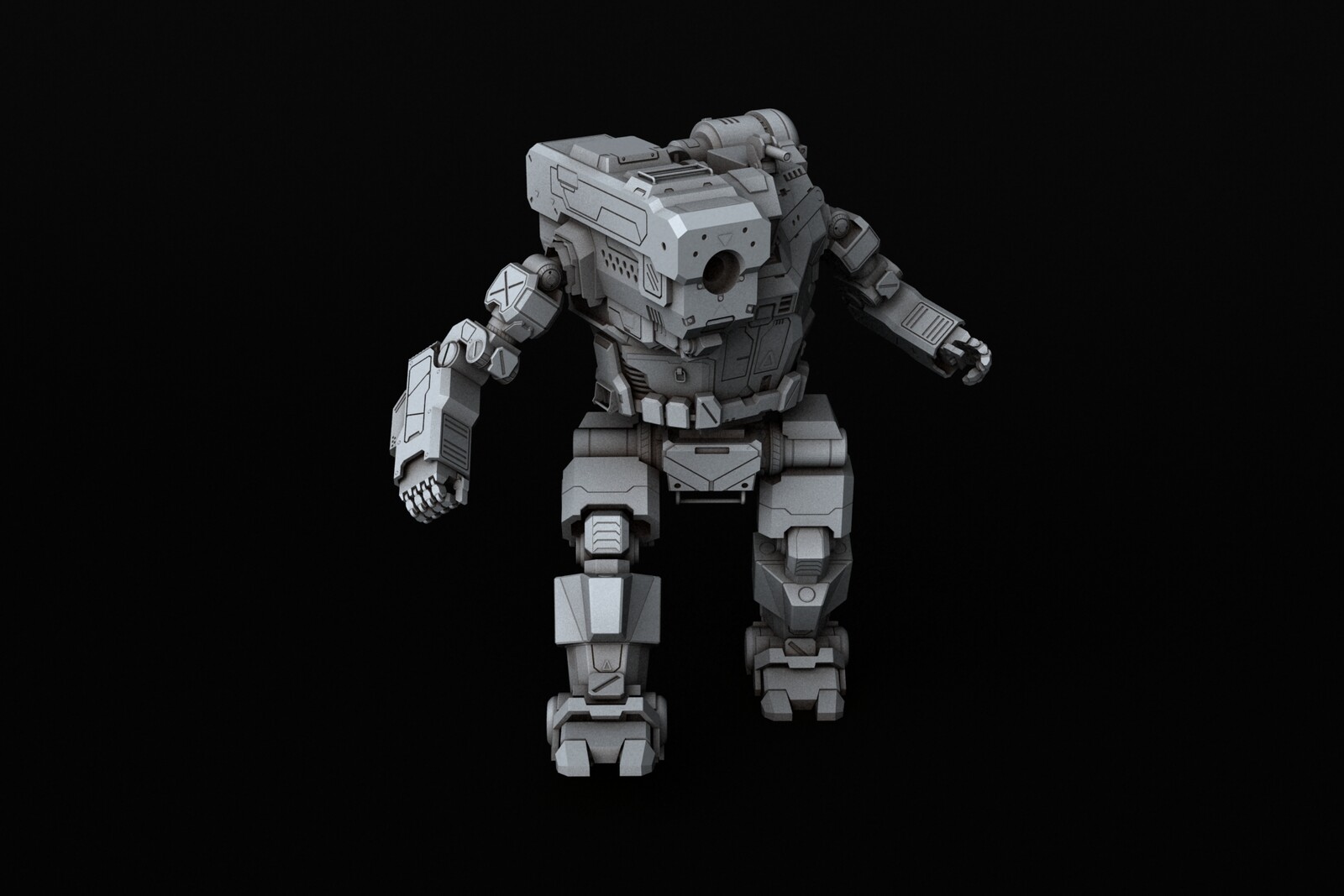 Alexander Ivanov - BATTLETECH Hunchback HBK-4G 3D print model