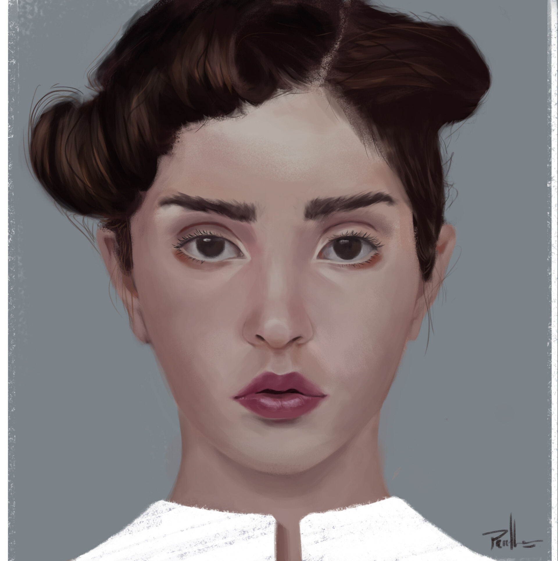 ArtStation - practice portrait