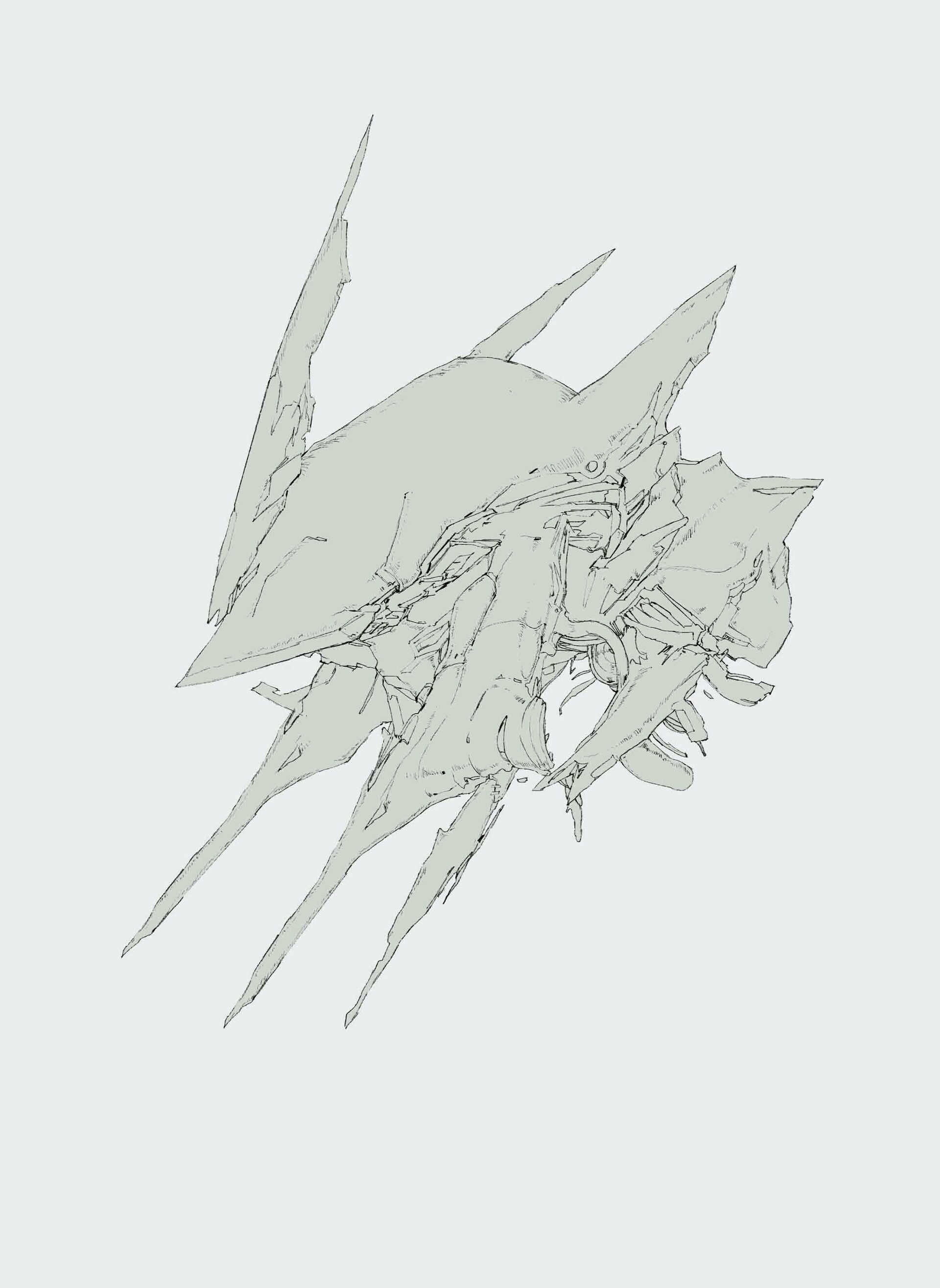 ArtStation - Some traditional machine armor design