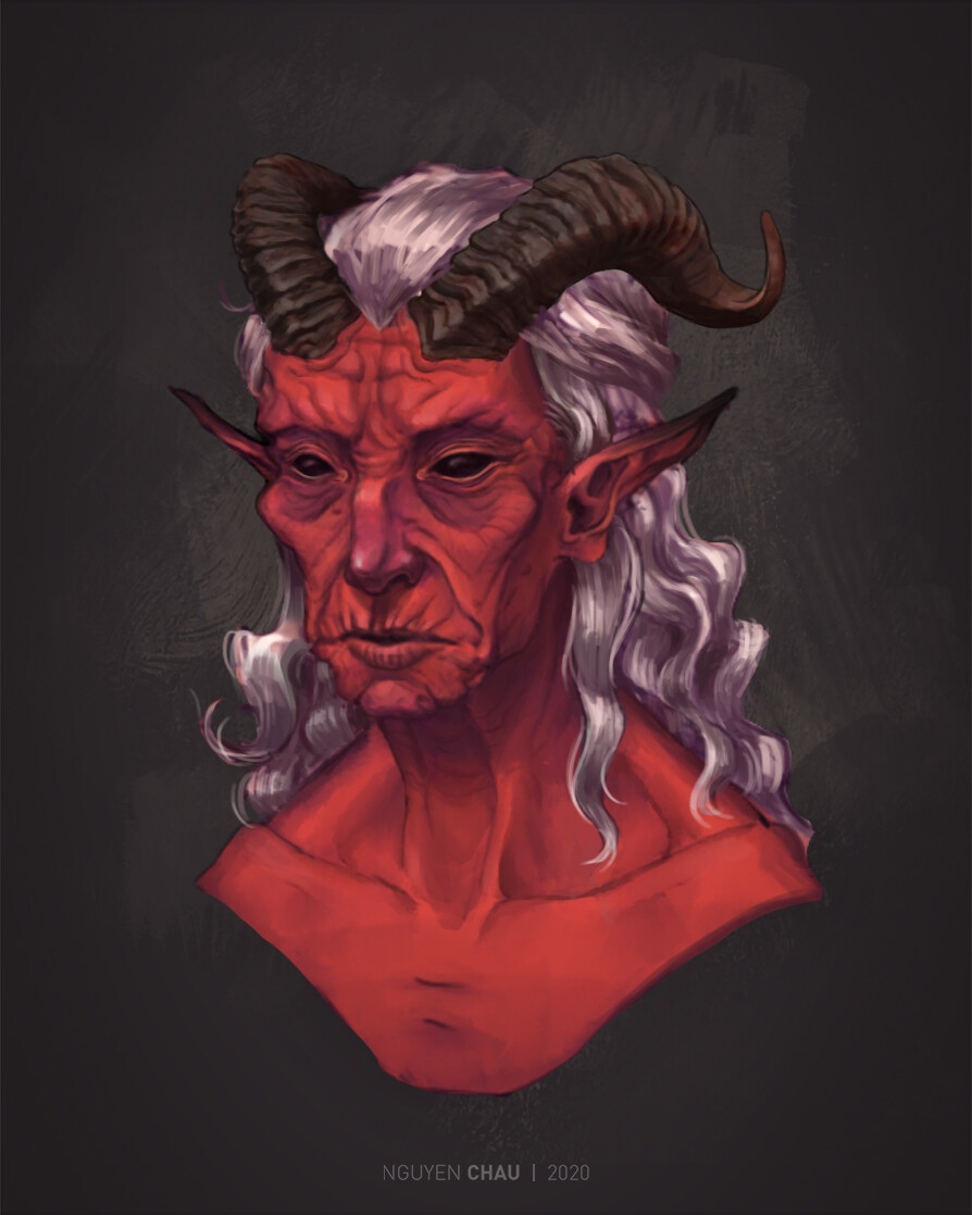 ArtStation - Old Tiefling