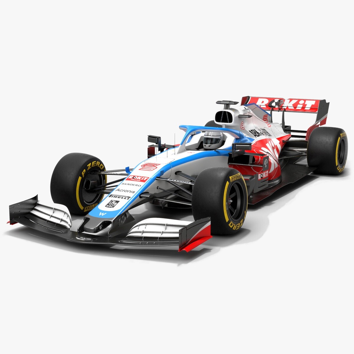 OpticalDreamSoft - Williams F1 Racing FW43 Formula 1 Season 2020 3D model