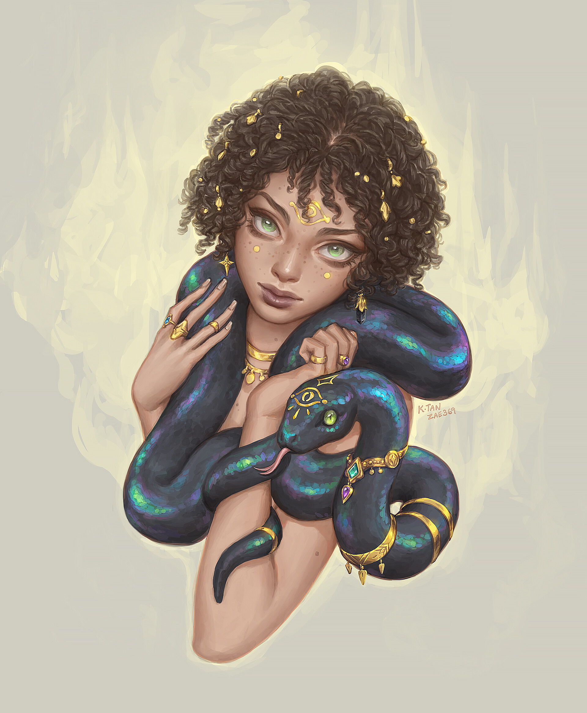 ArtStation - Eve, Seeker of Forbidden Knowledge