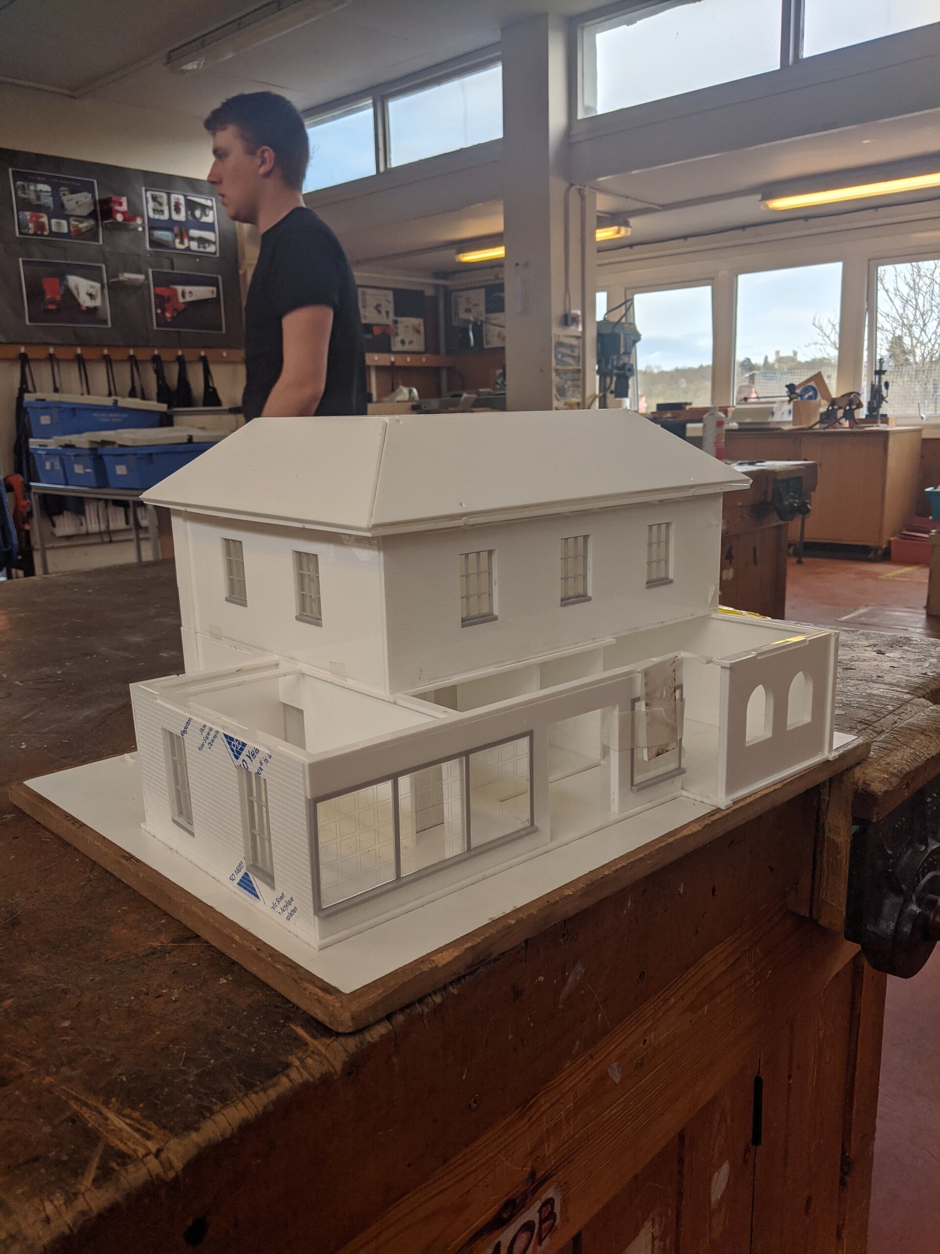 ArtStation - A-level architectural model