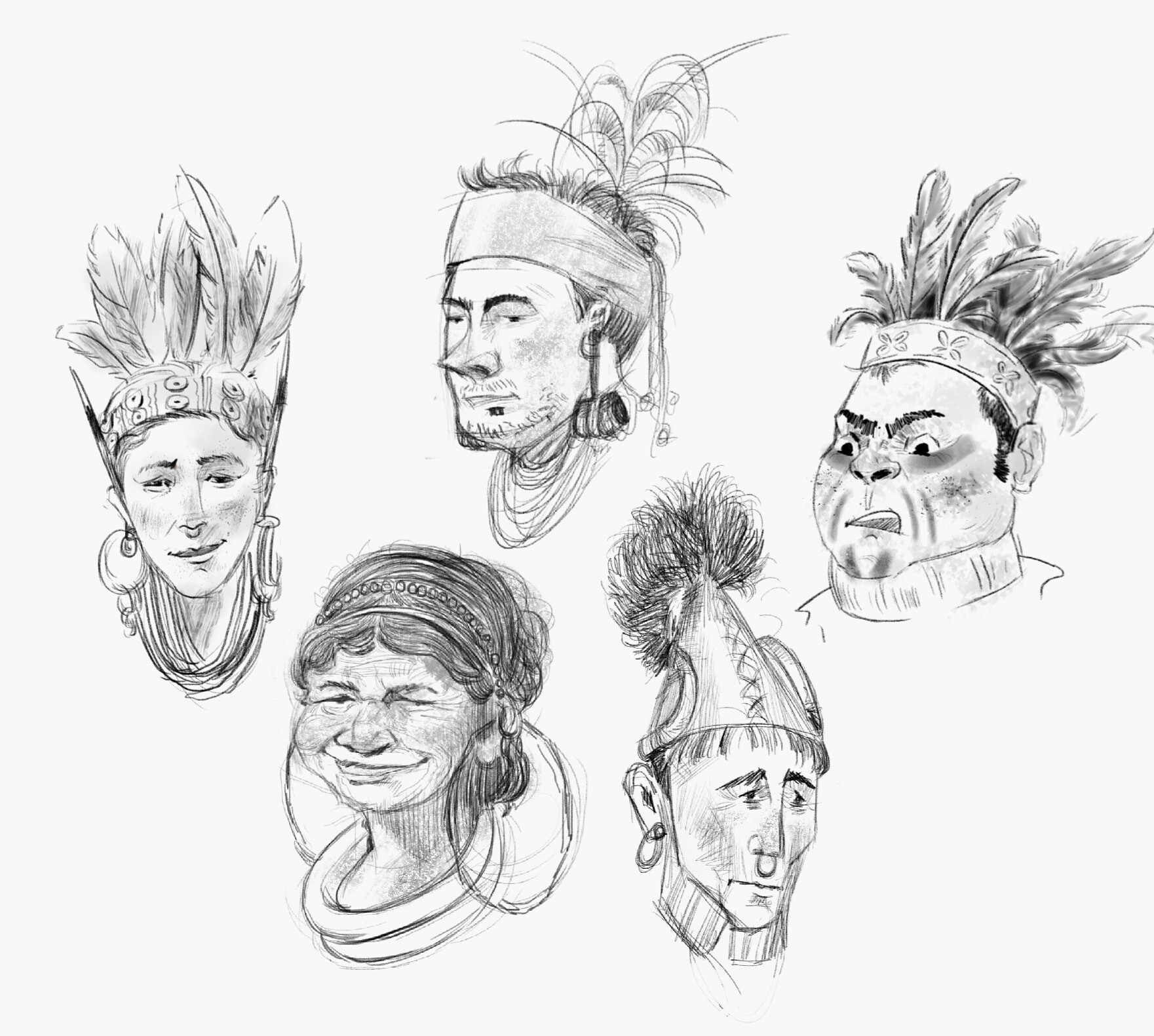 ArtStation - Tribal character