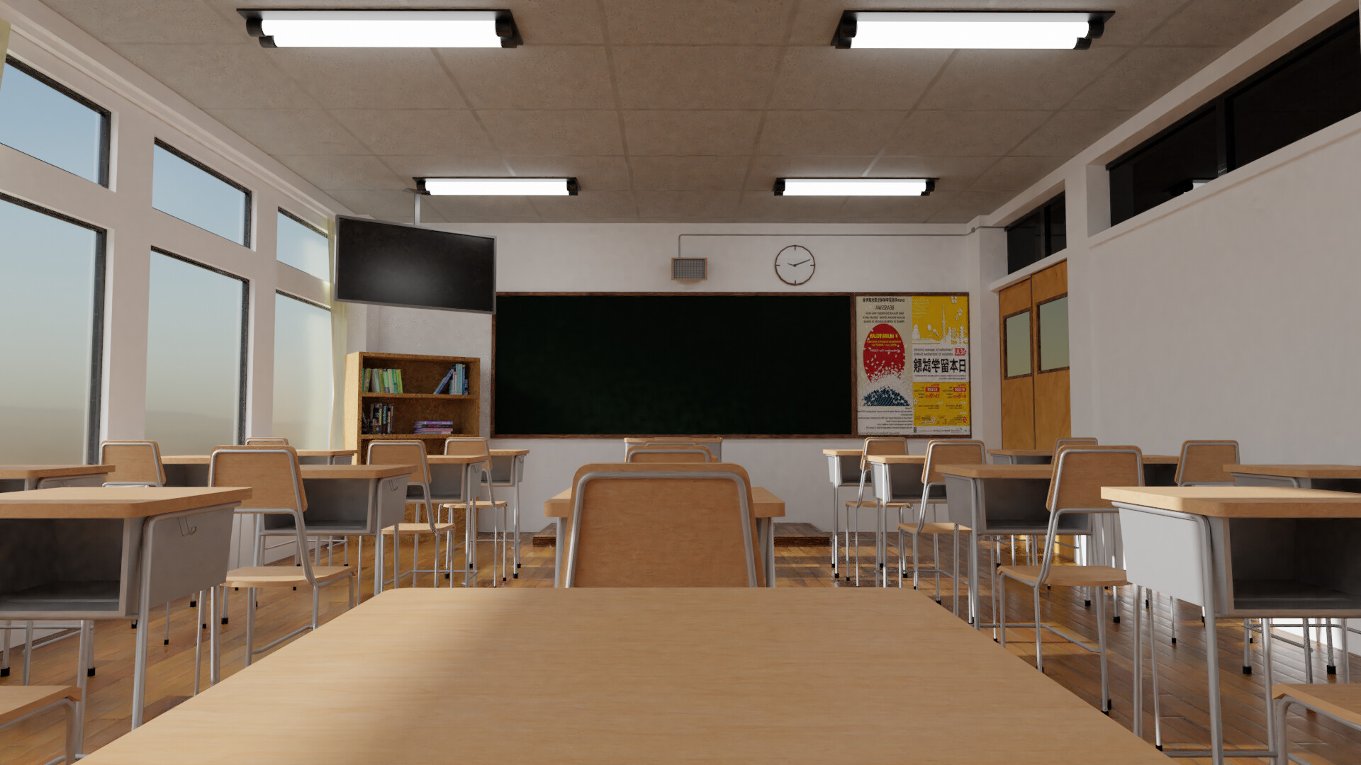 ArtStation - Japanese Classroom