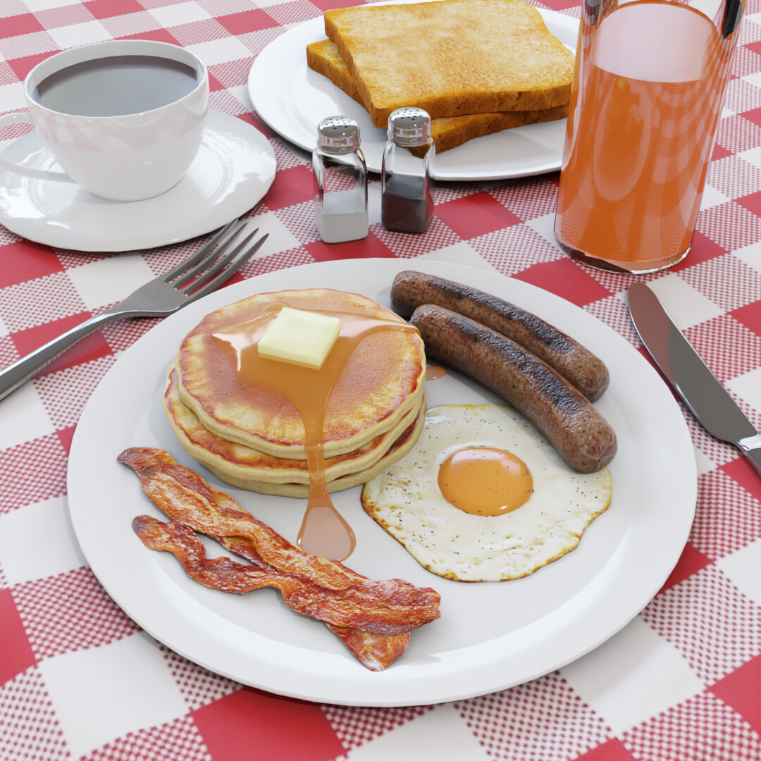 ArtStation - My Breakfast