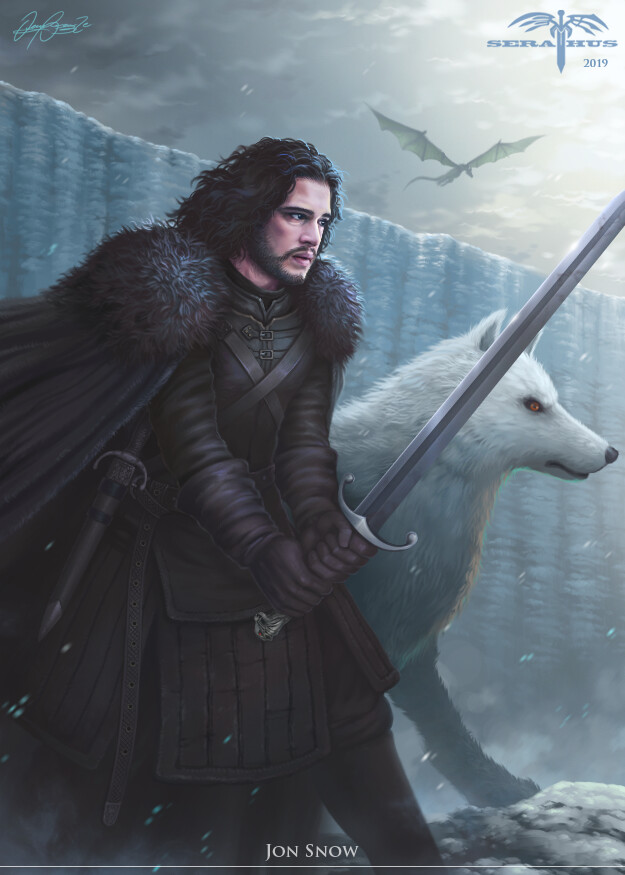 jon snow artwork