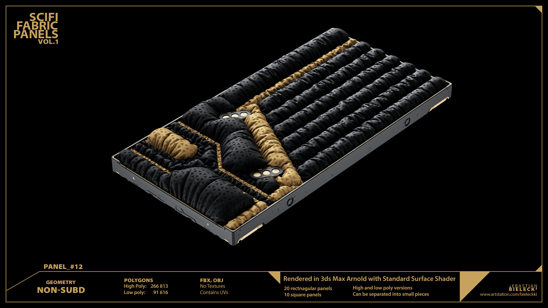 Sebastian Bielecki - SciFi Cloth Panels Vol 1