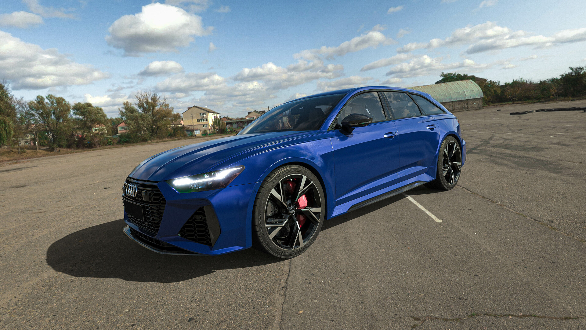 ArtStation - AUDI RS6 2020