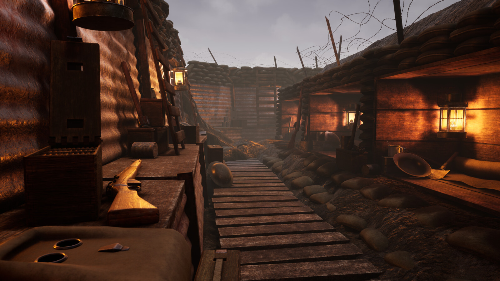 Wil Johnson - WW1 British Trench Environment