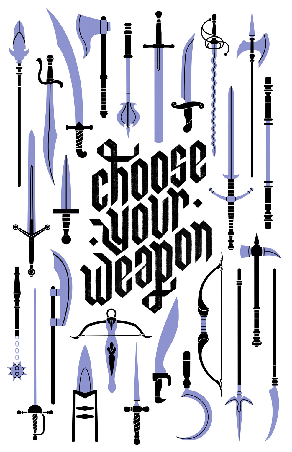ArtStation - Choose Your Weapon
