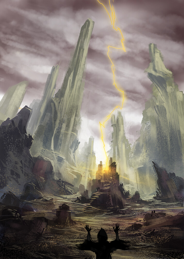 ArtStation - Summoned Lightning