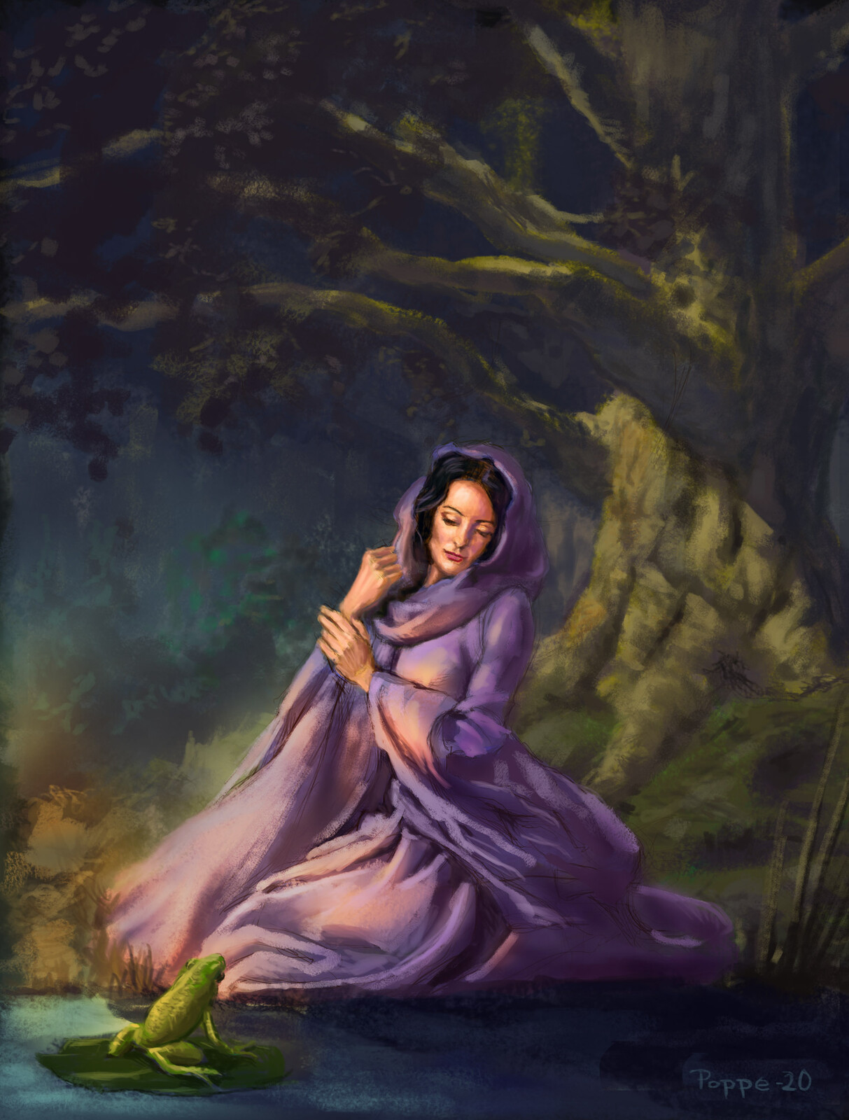 Poppe Totte - The princess and the frog