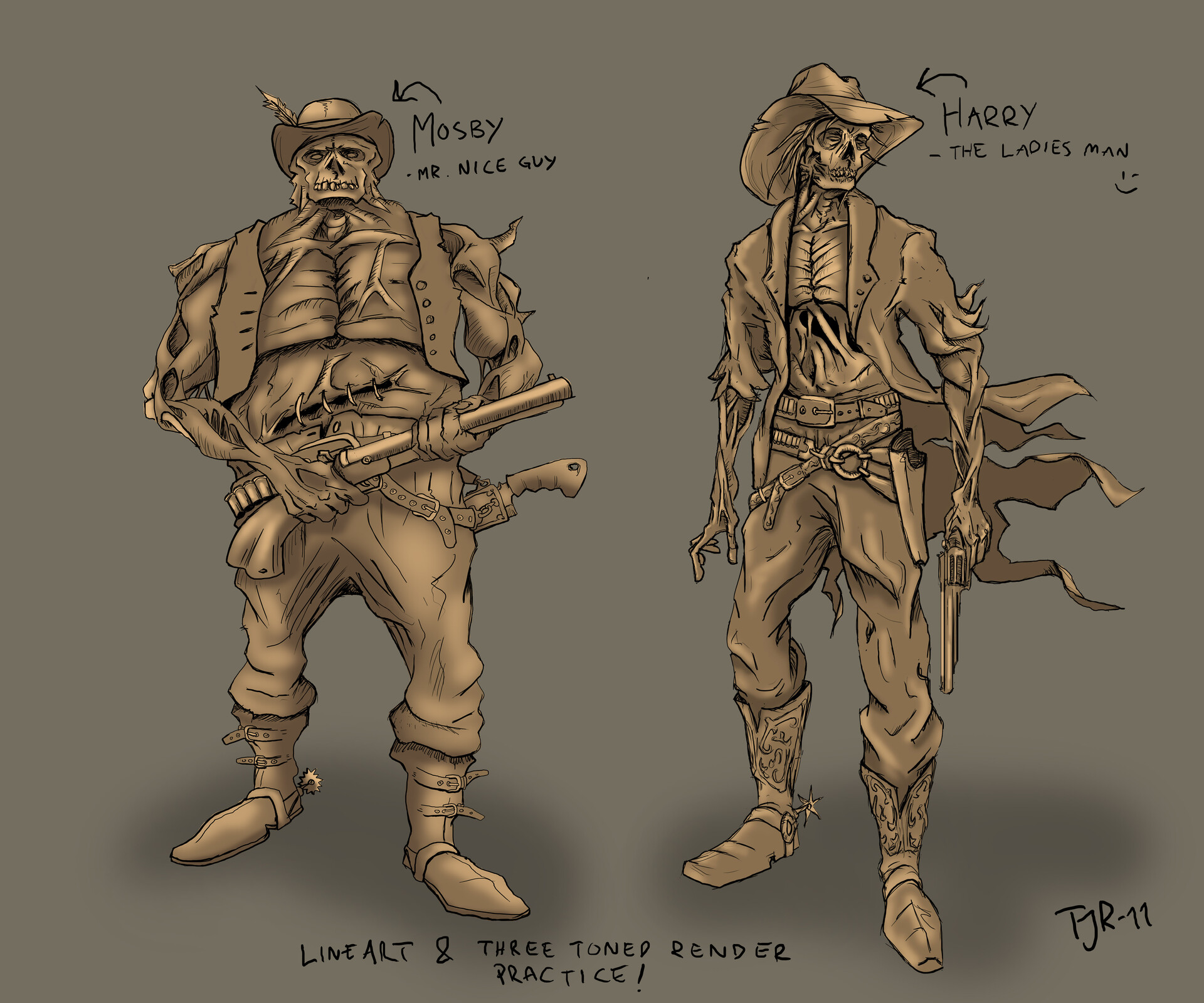 ArtStation - Undead western