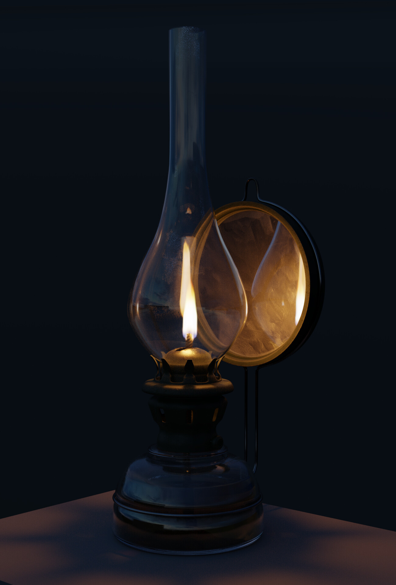 ArtStation - Oil Lamp1