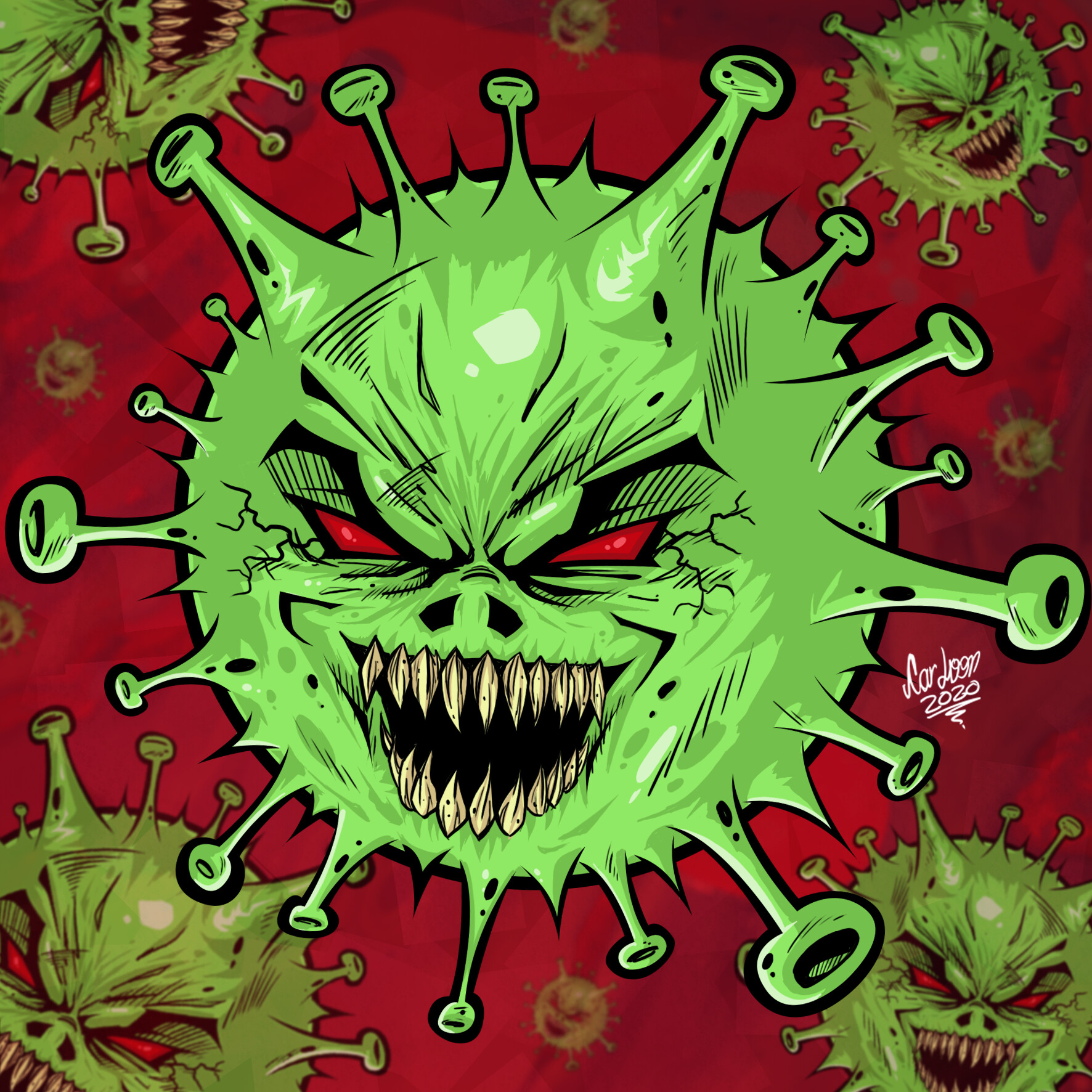 ArtStation - The Virus by Carloon