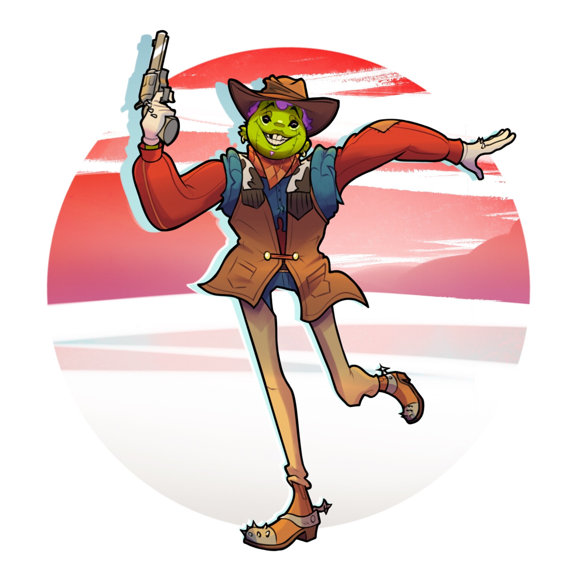 ArtStation - Sam the Cactus