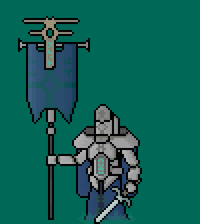 ArtStation - Knight pixel art