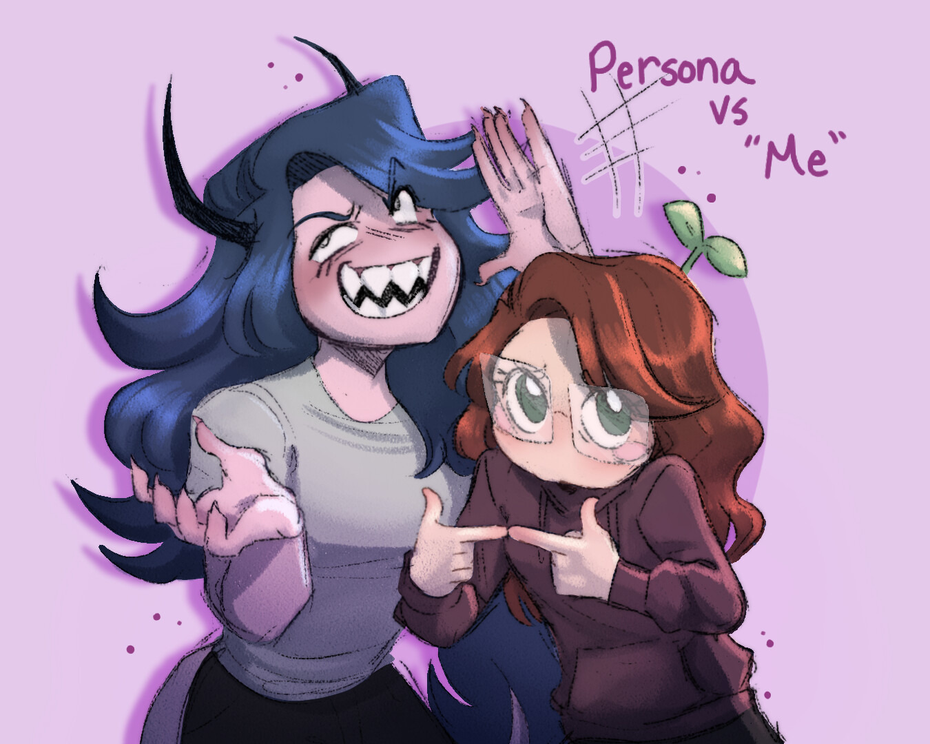 ArtStation - My persona vs me