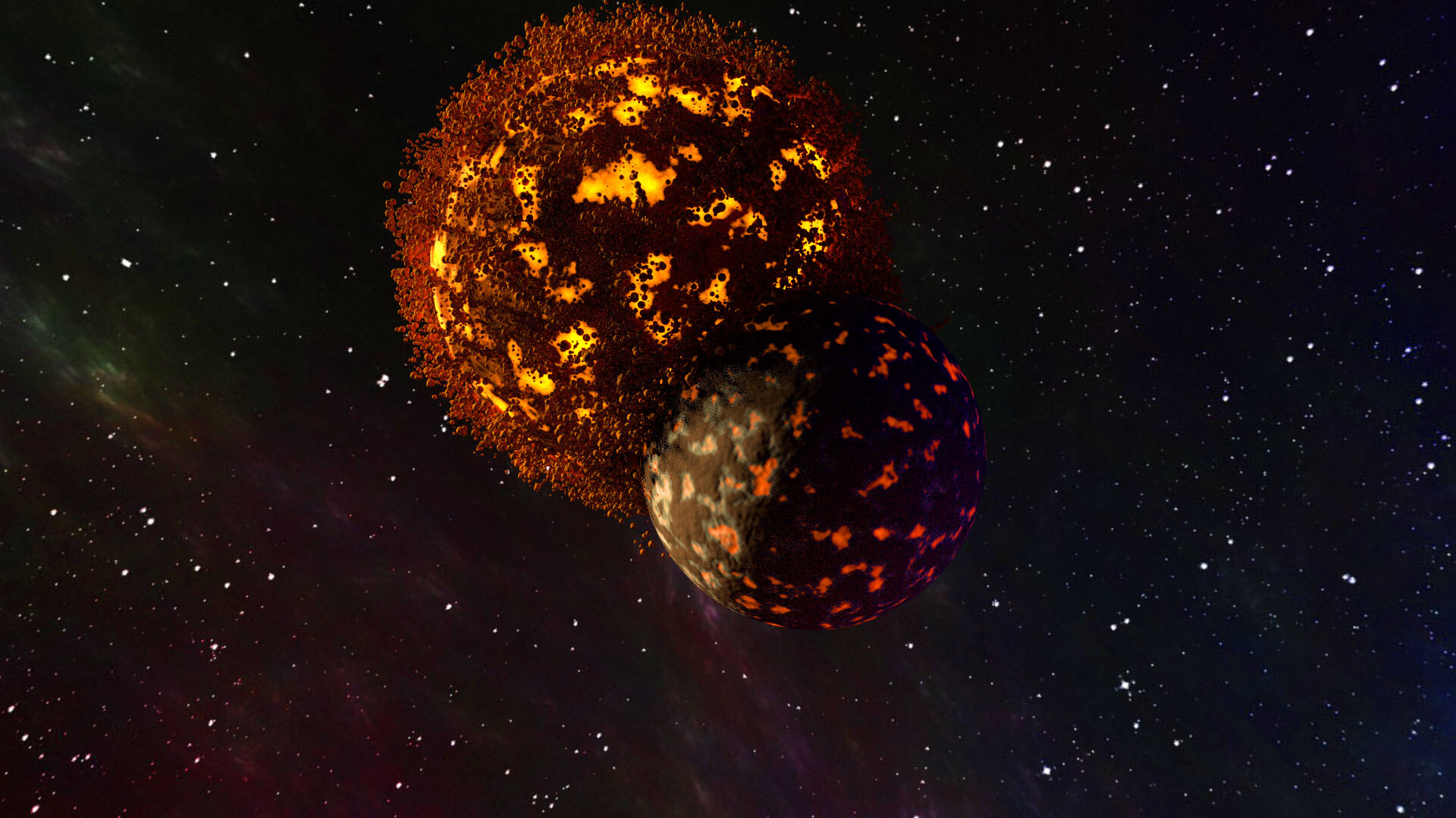 ArtStation - Planet Collide