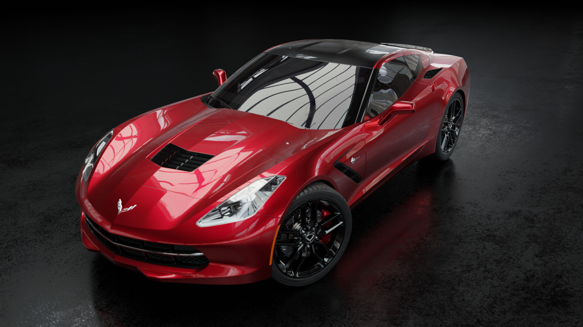 ArtStation - Corvette C7