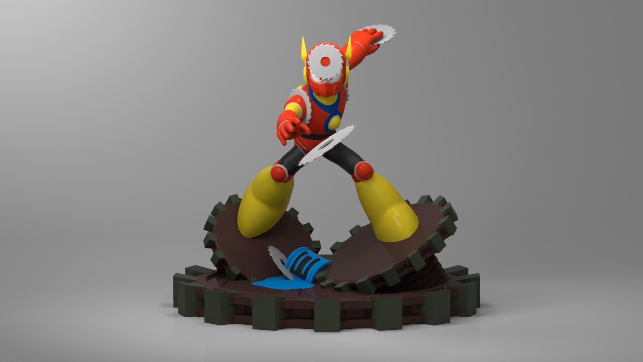 ArtStation - Capcom Metal Man