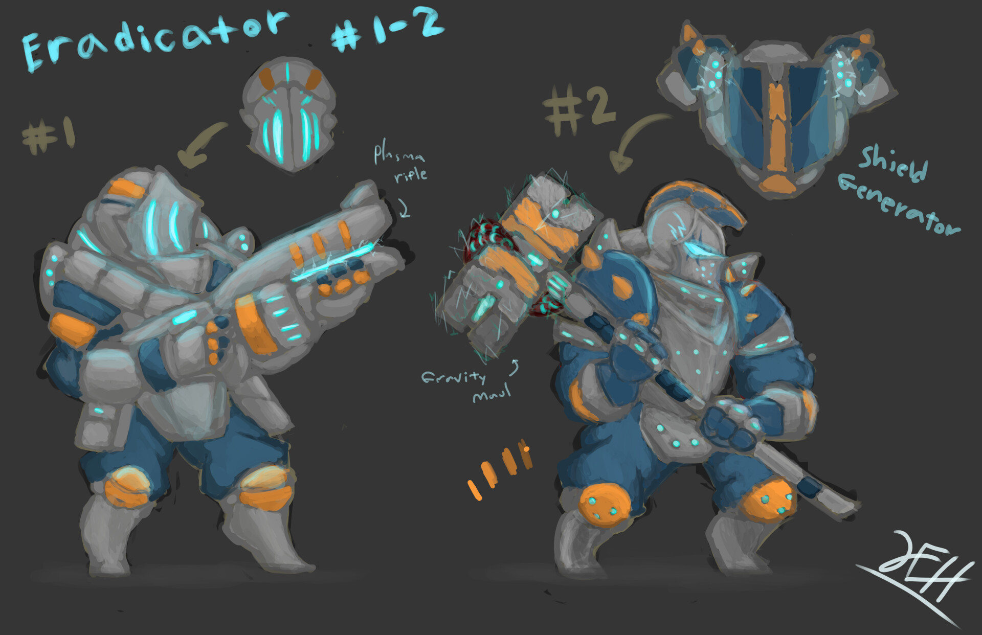 ArtStation - Eradicator Concept #1-2