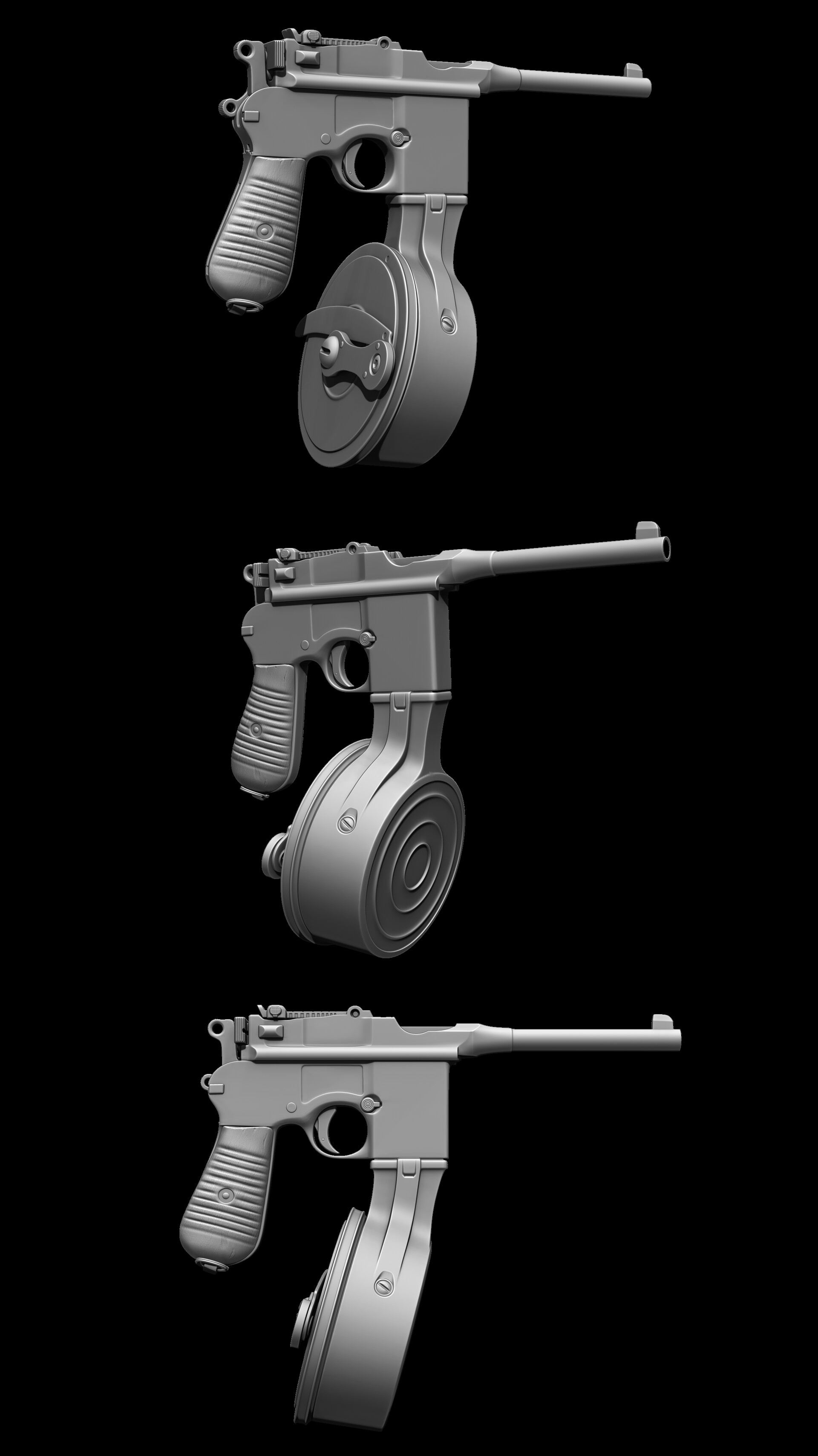 Pablo Artime - ZA4 - Mauser C96 Pistol