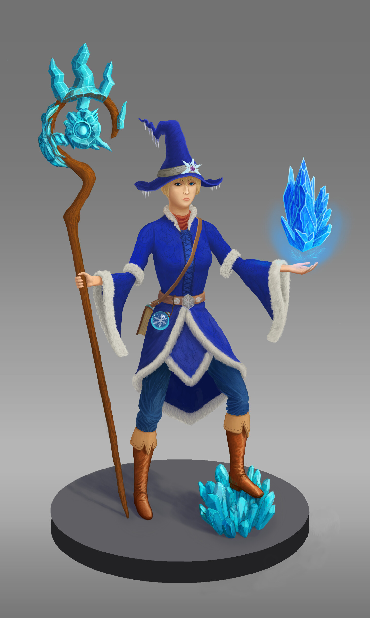 ArtStation - Ice mage