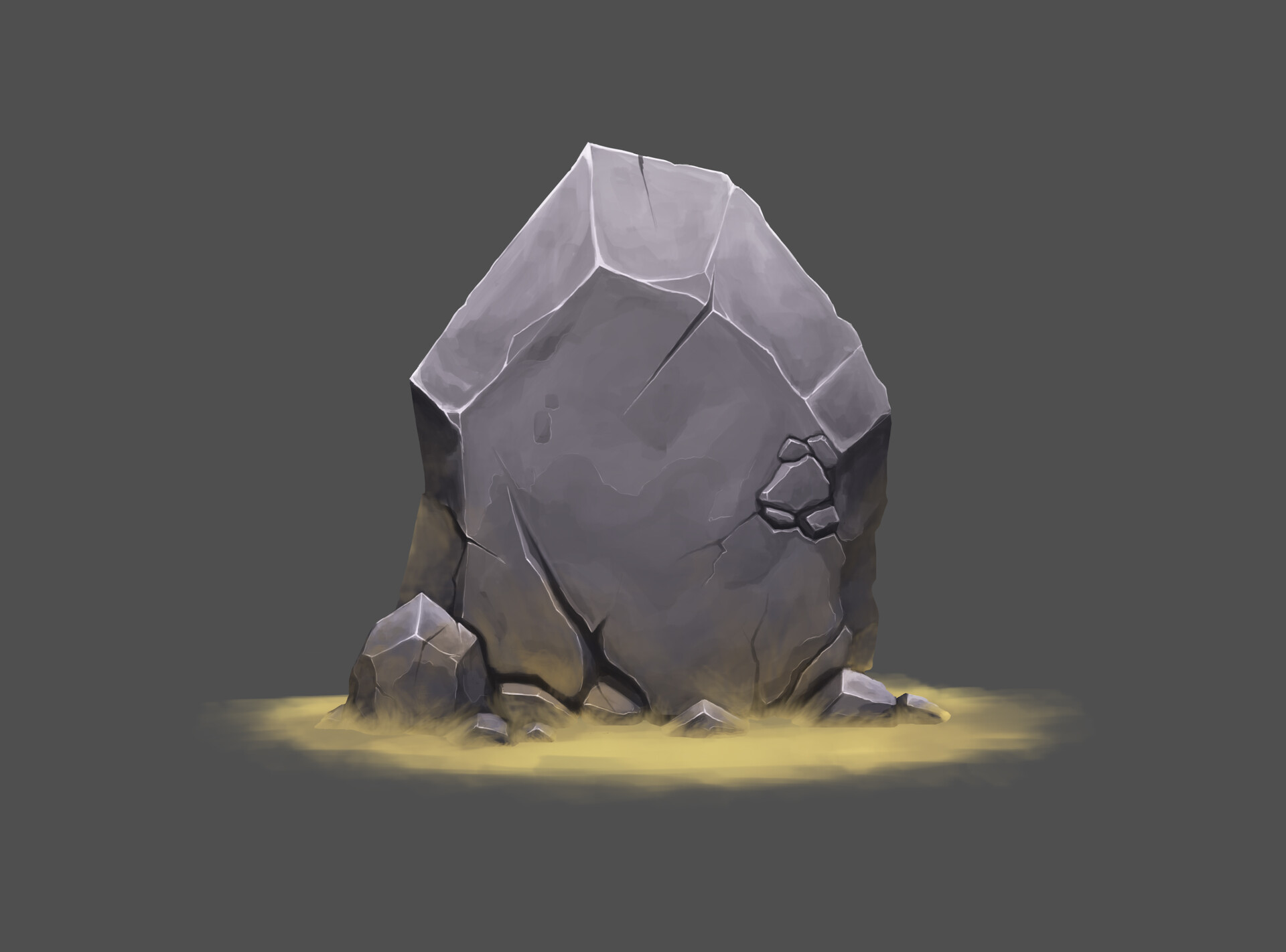 how to draw rocks photoshop