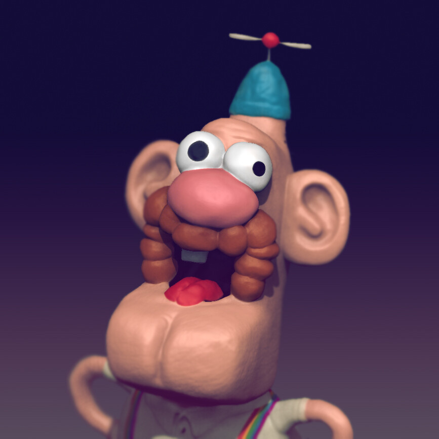 ArtStation - Uncle Grandpa (3D Model)
