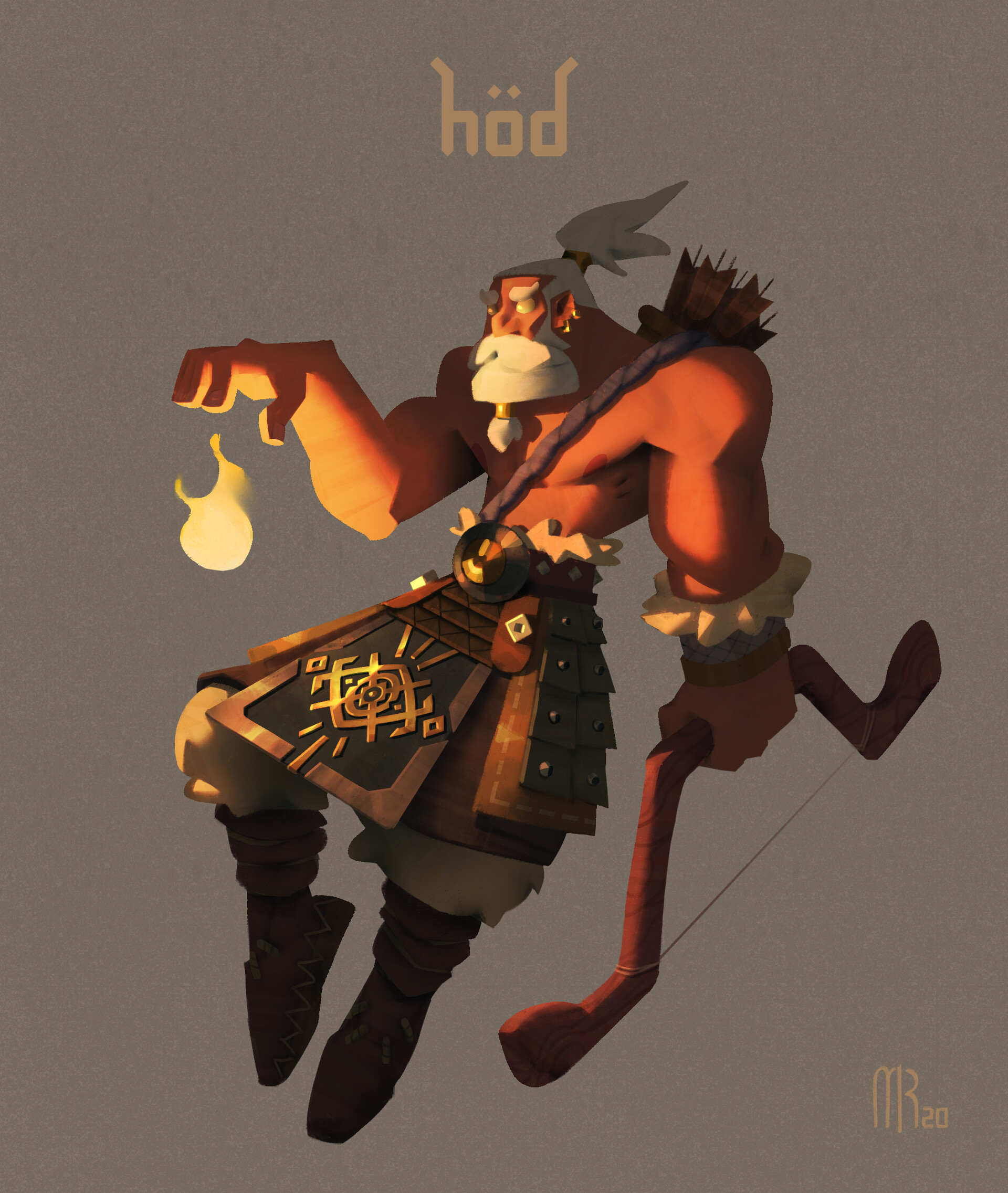 ArtStation - CDC - Norse God : Höd