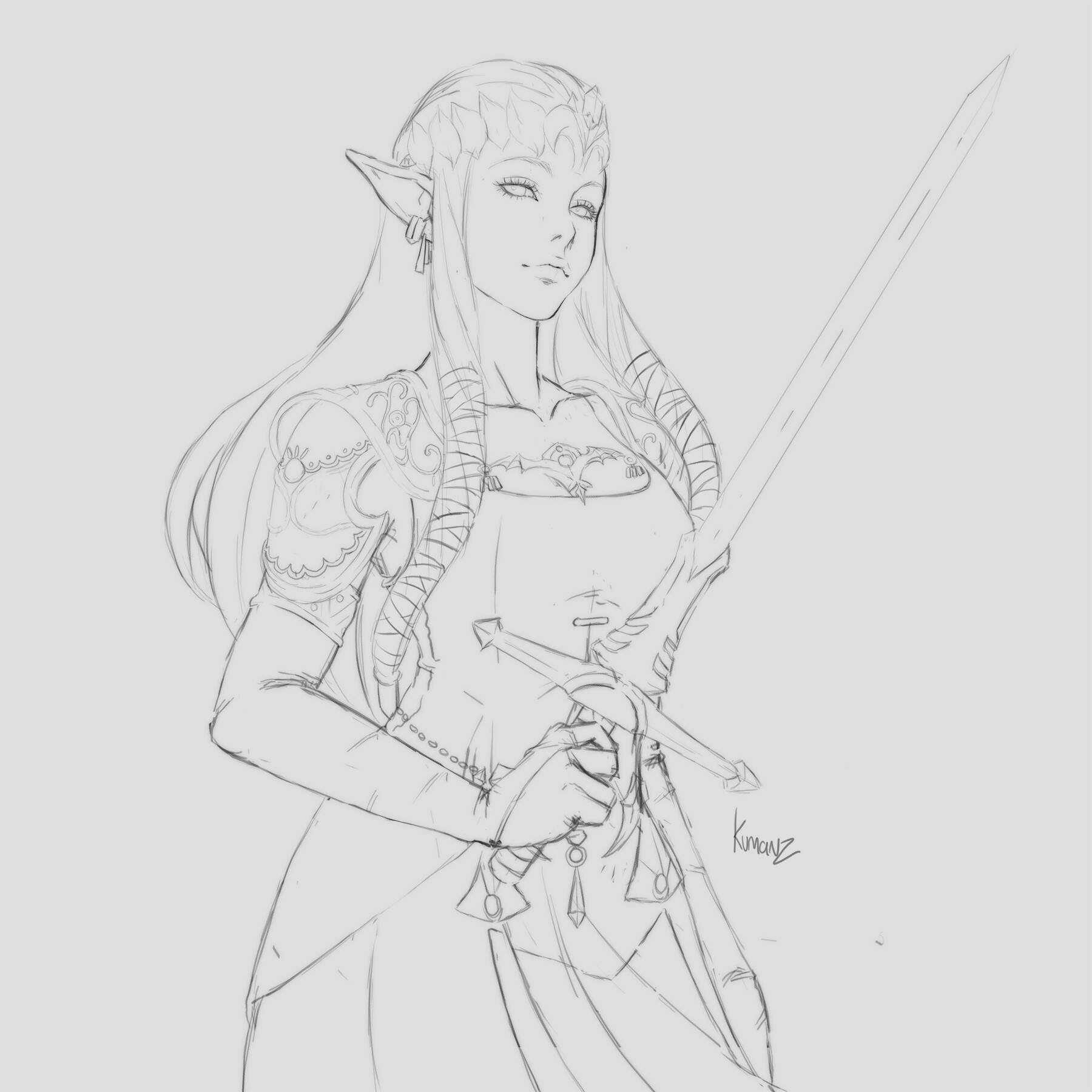 the legend of zelda twilight princess coloring pages