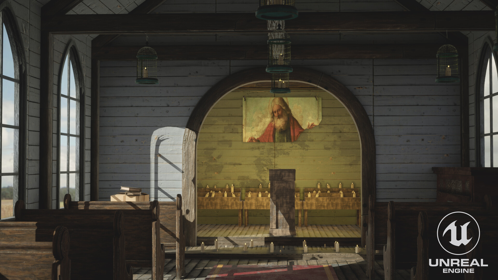 ArtStation - Old Church , Art M