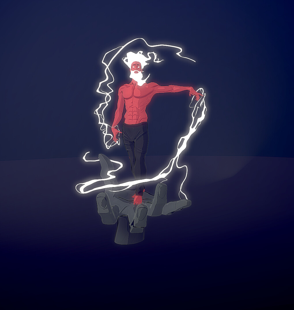 ArtStation - Lightning God