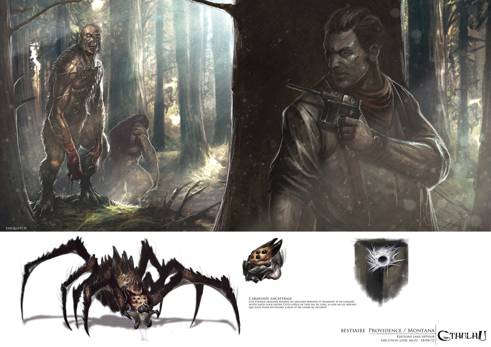 Loïc Muzy - call of Cthulhu 2012 - 2015