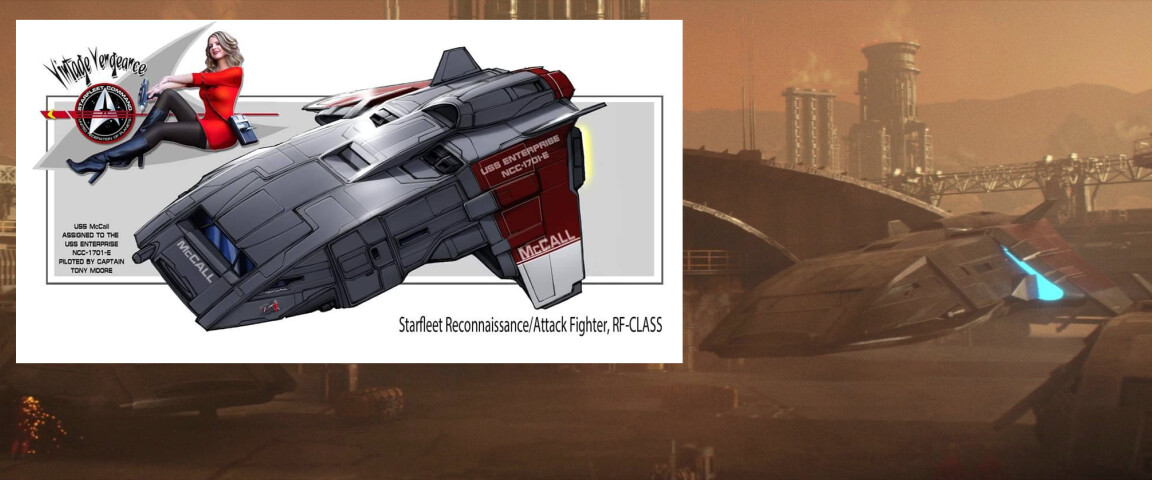 John Eaves' earlier concept art for the Picard ships : r/startrek