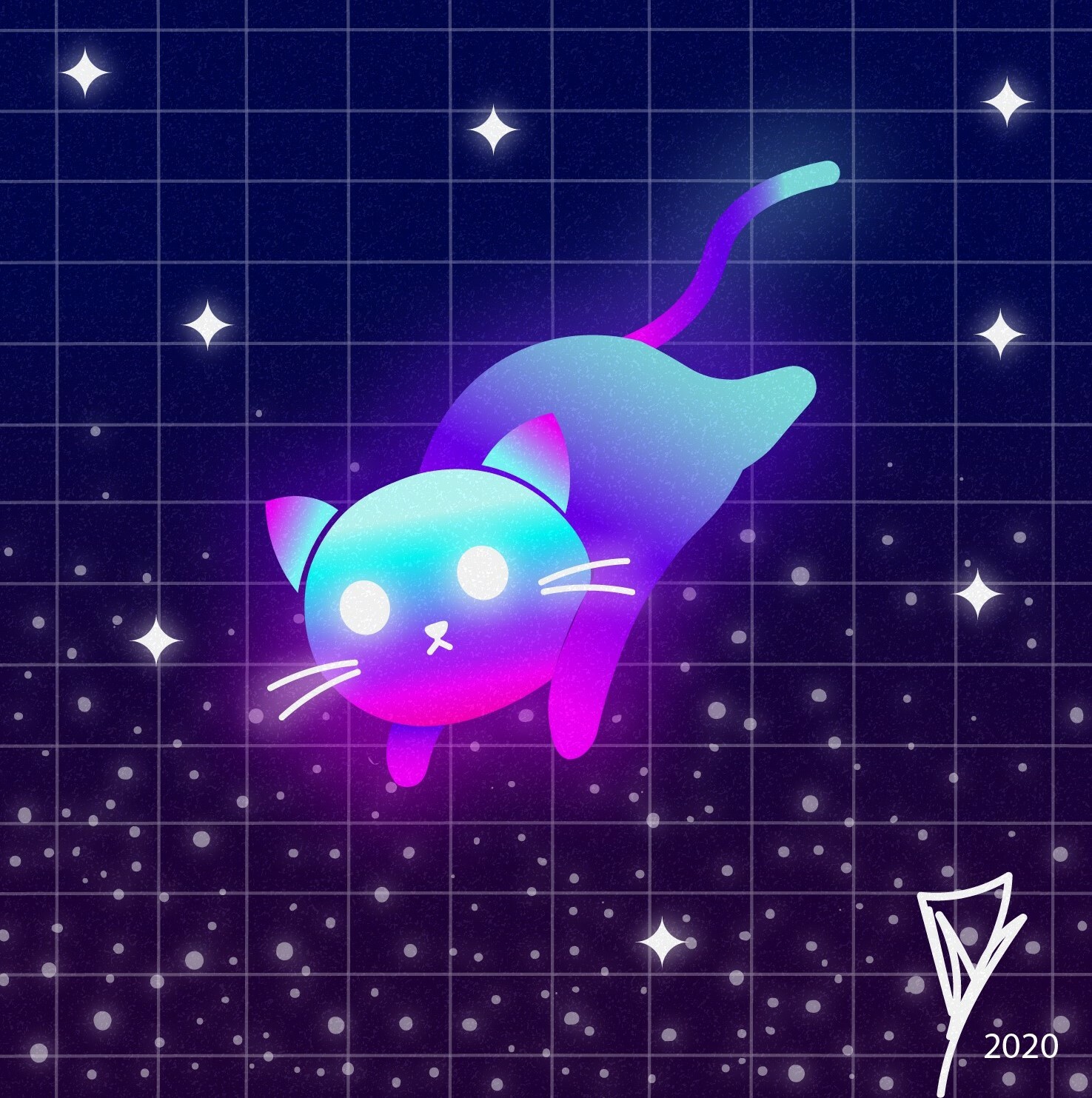 ArtStation - Cosmic Cat